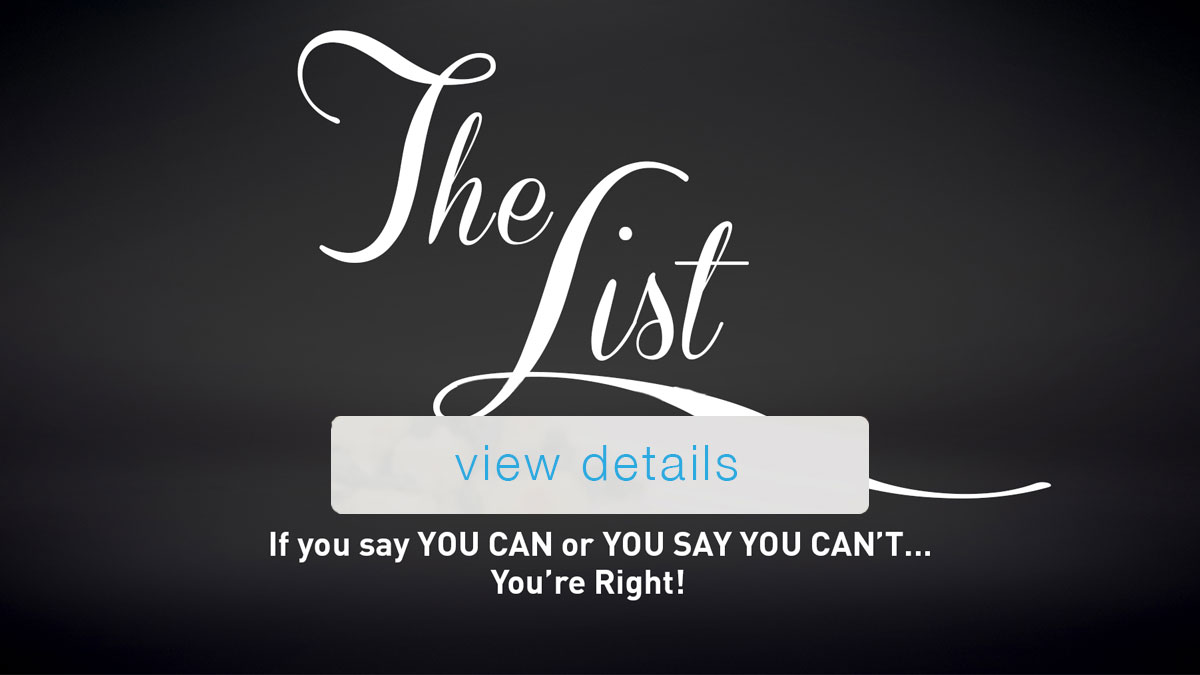 The List – DDY On Demand User Guide